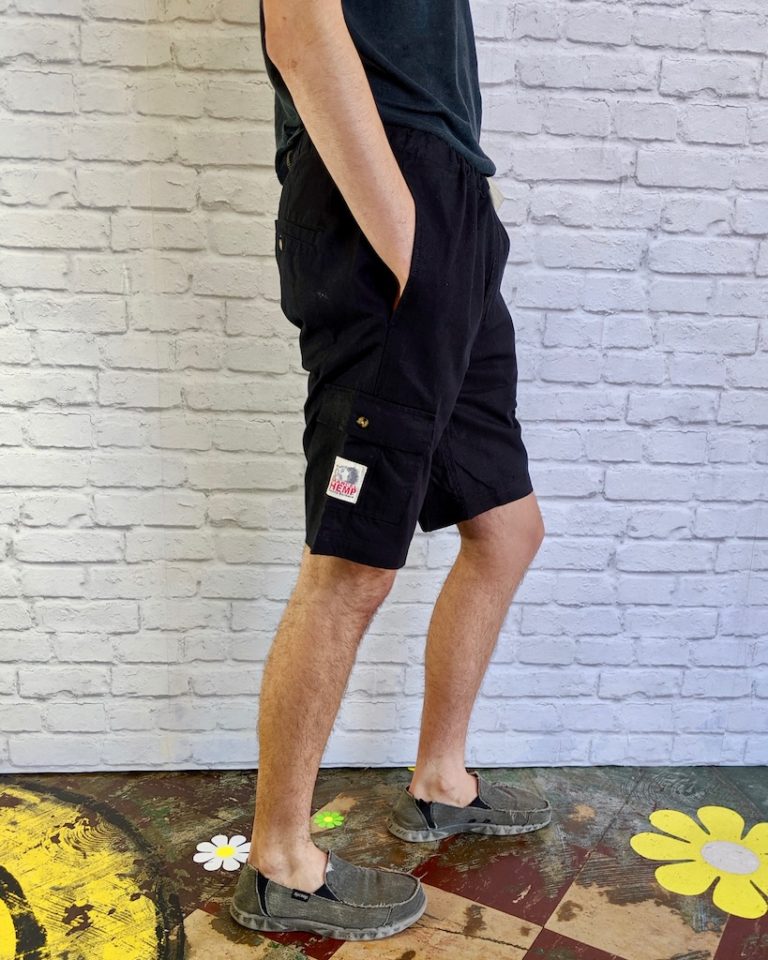 Mens Hemp Cargo Shorts - Hemp Clothing | Marcel Hemp | Santa Barbara CA
